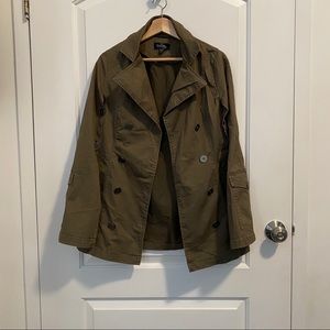 bebe | Jackets & Coats | Bebe Addiction Army Green Jacket | Poshmark